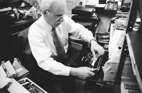 In a cyber world, he connects with typewriters | amNewYork