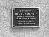 13th St. block association honors a leading member, Bill Borenstein ...