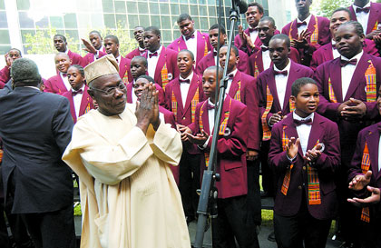 Nigerian president visits African Burial Ground | amNewYork