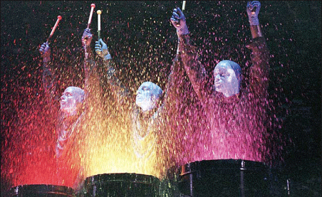 Making a splash, Blue Man Group goes to school | amNewYork