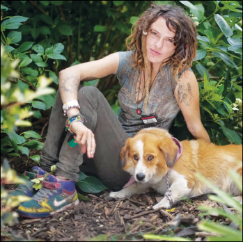 Crust Punk Train Hopper