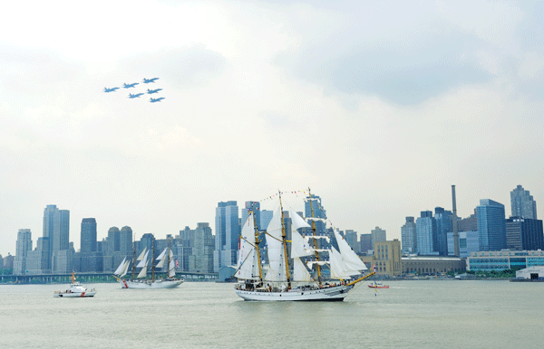 OpSail and Fleet Week’s pageant of ships – amNewYork