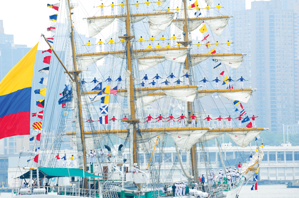 OpSail and Fleet Week’s pageant of ships – amNewYork