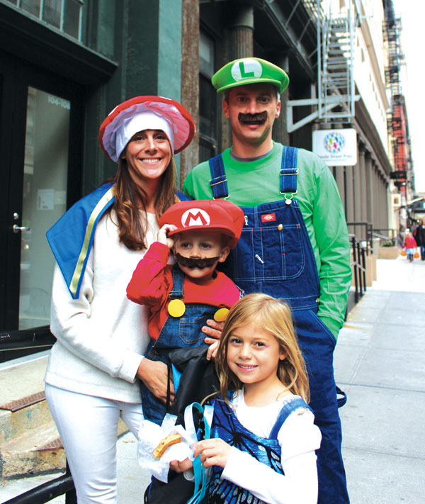 Mario Bros., mom & sis | amNewYork