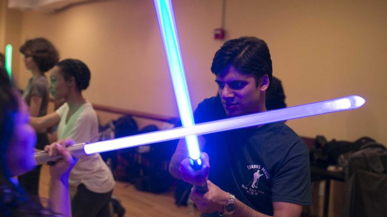 ‘Star Wars’ fan lives dream of Jedi training at Empire Saber Guild ...