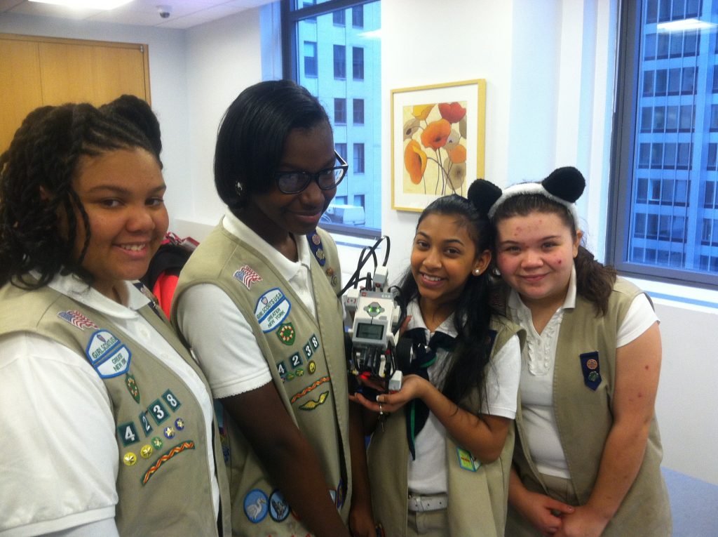 Gadget girls: Girl Scouts compete in robotics tournament | amNewYork