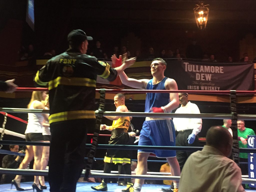 Firefighters engage in fisticuffs for a good cause | amNewYork