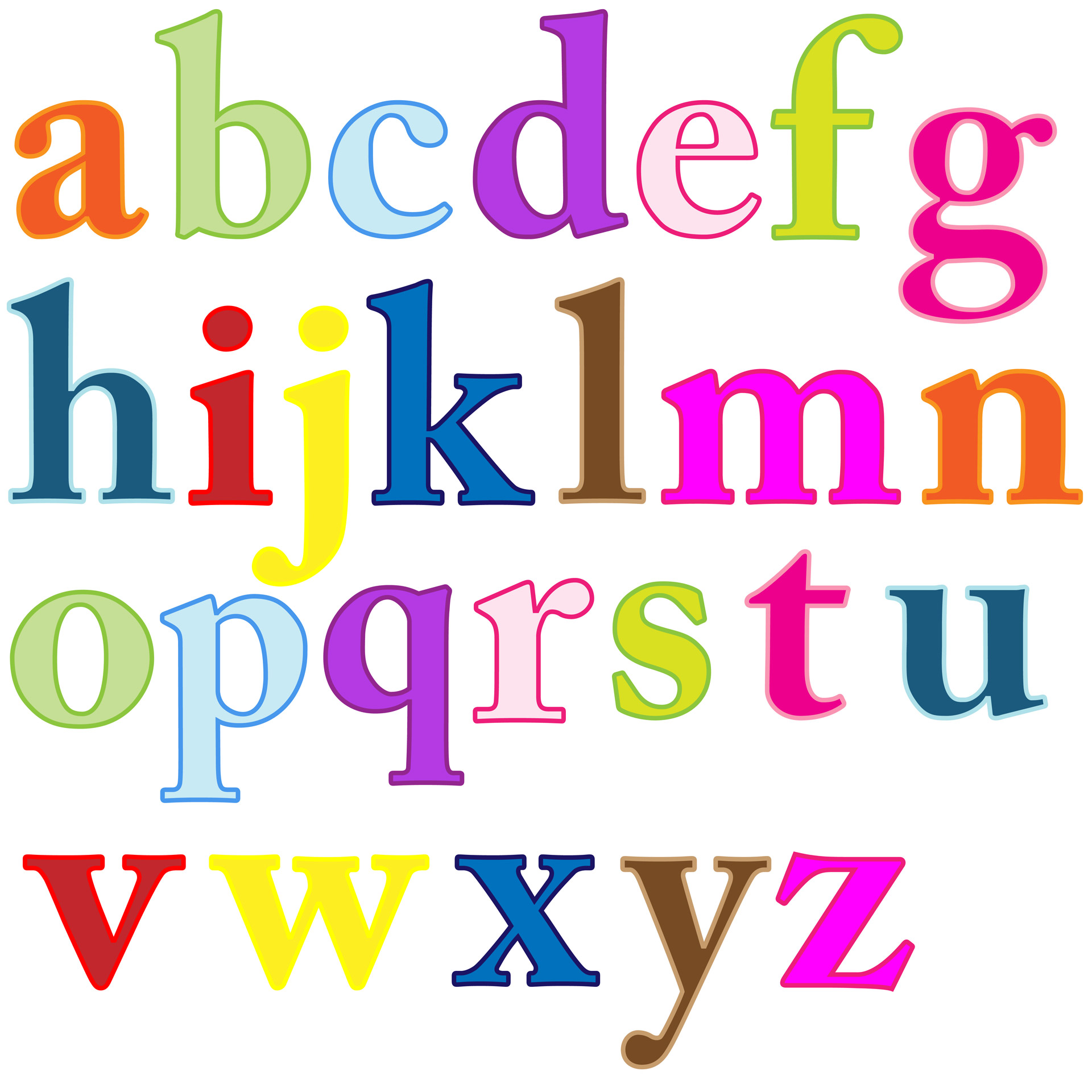 Lowercase Letter I Clip Art