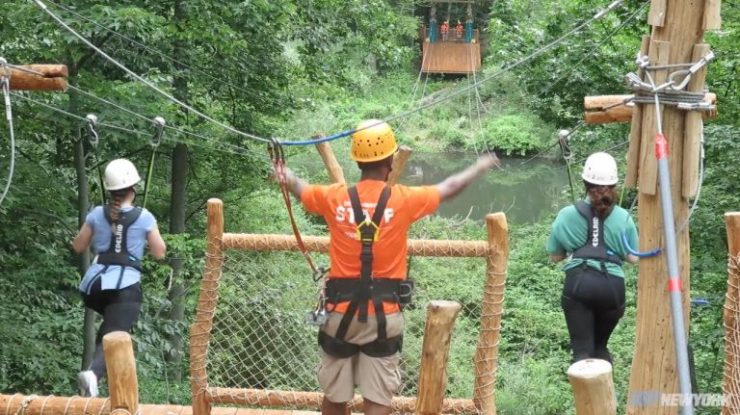 Zipline at the Bronx Zoo’s Tree Top Adventure | amNewYork