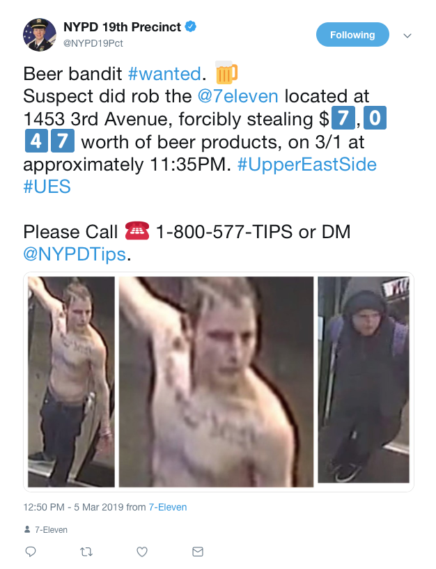 ‘Beer Bandit’ gets cut off in ‘Loko’ 7-Eleven heist – amNewYork