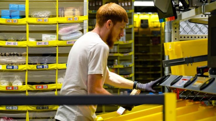 A look inside Amazon’s Staten Island fulfillment center, run with help ...