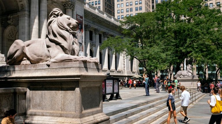 Library lions Patience and Fortitude to get $250G restoration | amNewYork