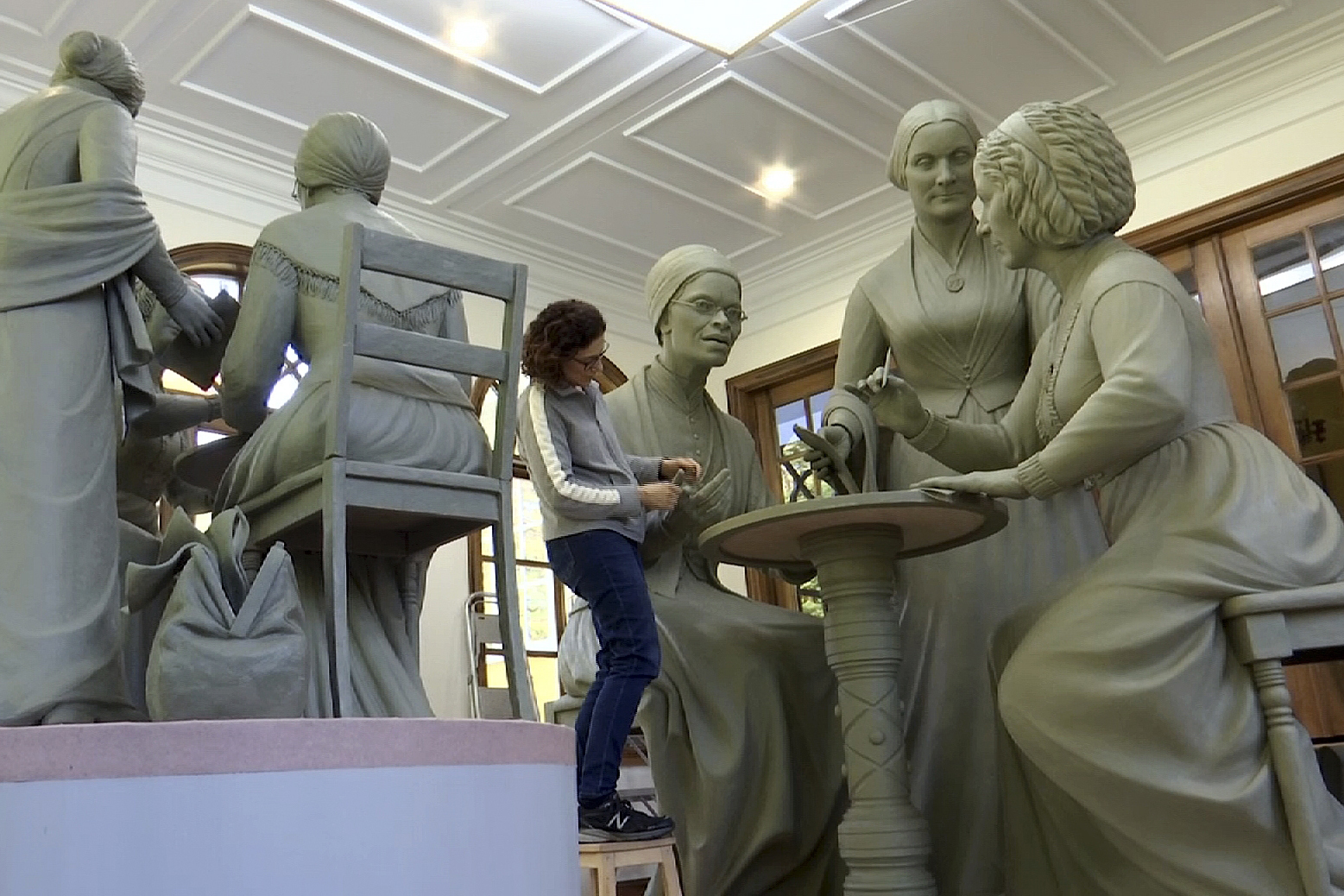 Sculptor crafting first women’s statue for Central Park | amNewYork