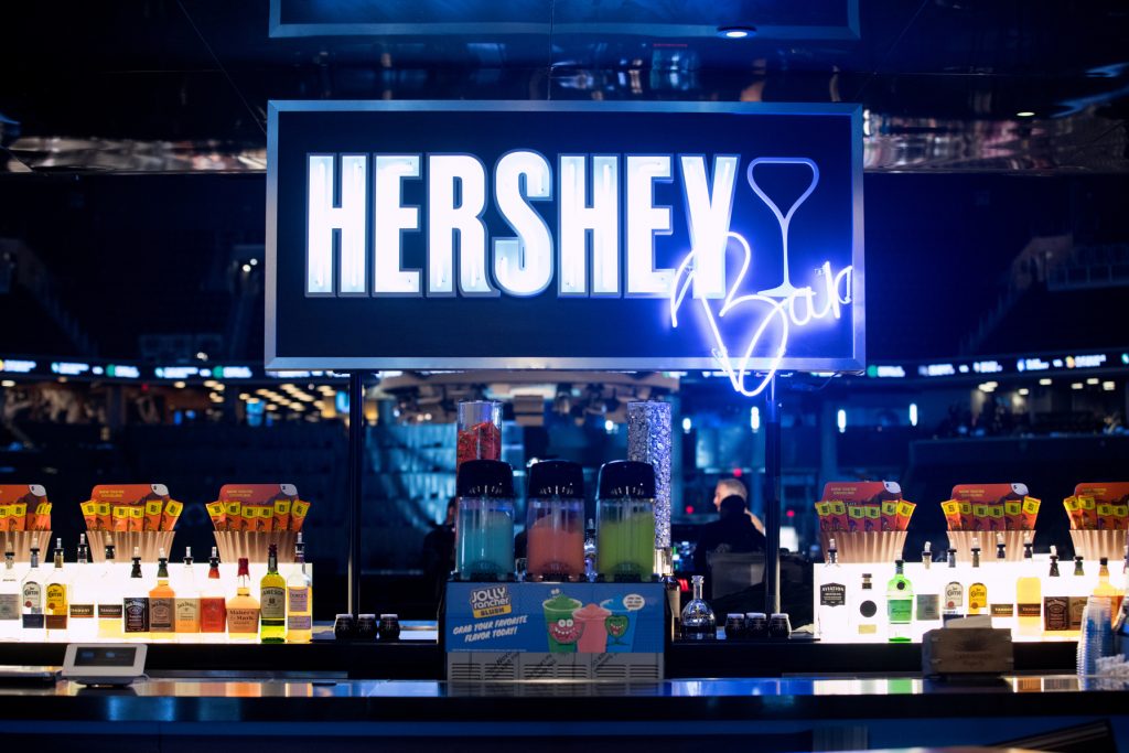 Enjoy a sweet treat at the new Hershey Bar at the Barclays Center ...
