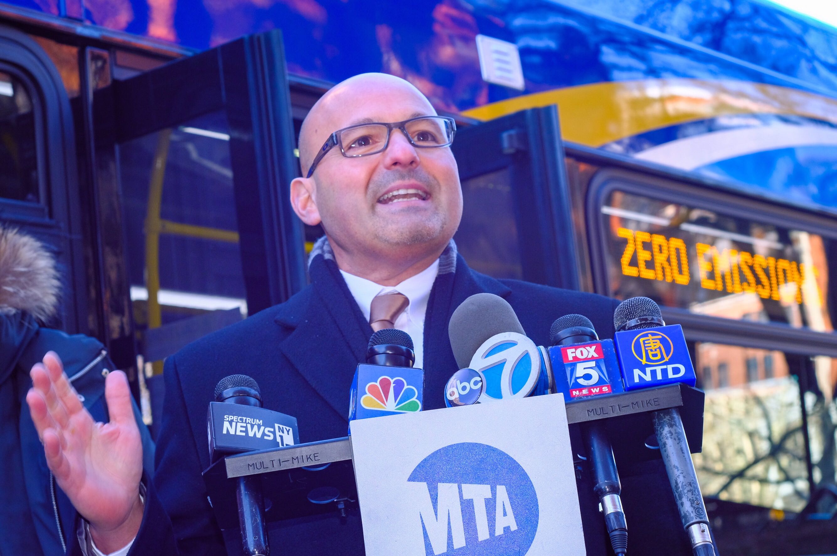 MTA bus official commits to Byford vision while introducing green buses ...