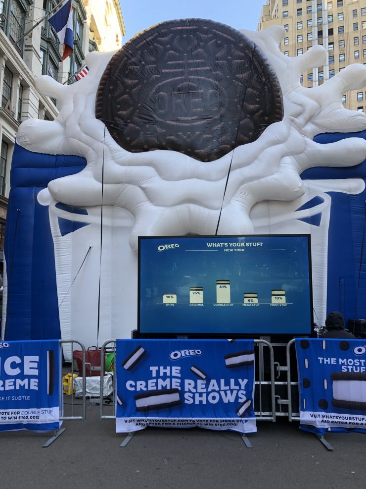 There’s a massive Oreo slide in Herald Square until 4 p.m. today ...