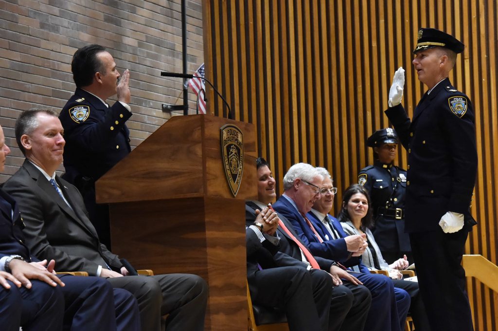 Newly-minted NYPD brass honored at Police Plaza ceremony | amNewYork