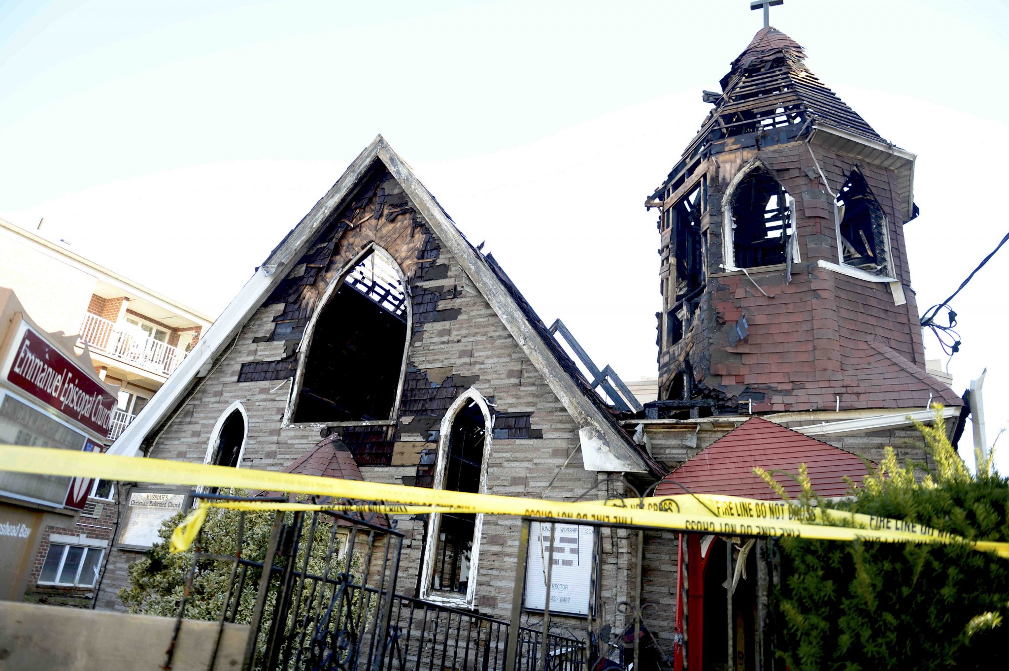 Over a year after Brooklyn church fire, congregants and Episcopal ...