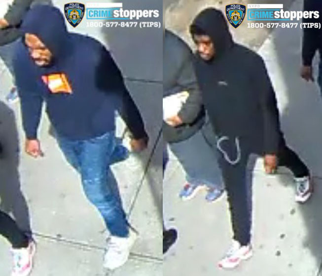 Two men sought for robbing a man at knifepoint in broad daylight in the Bronx | amNewYork