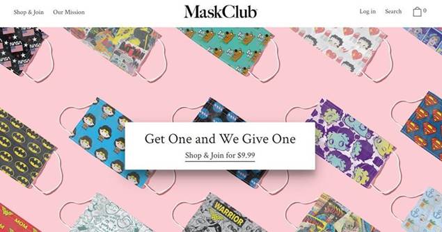 U.S. company launches first face mask subscription service amid COVID ...