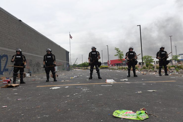 Minneapolis police precinct burned to ground in third night of racially ...