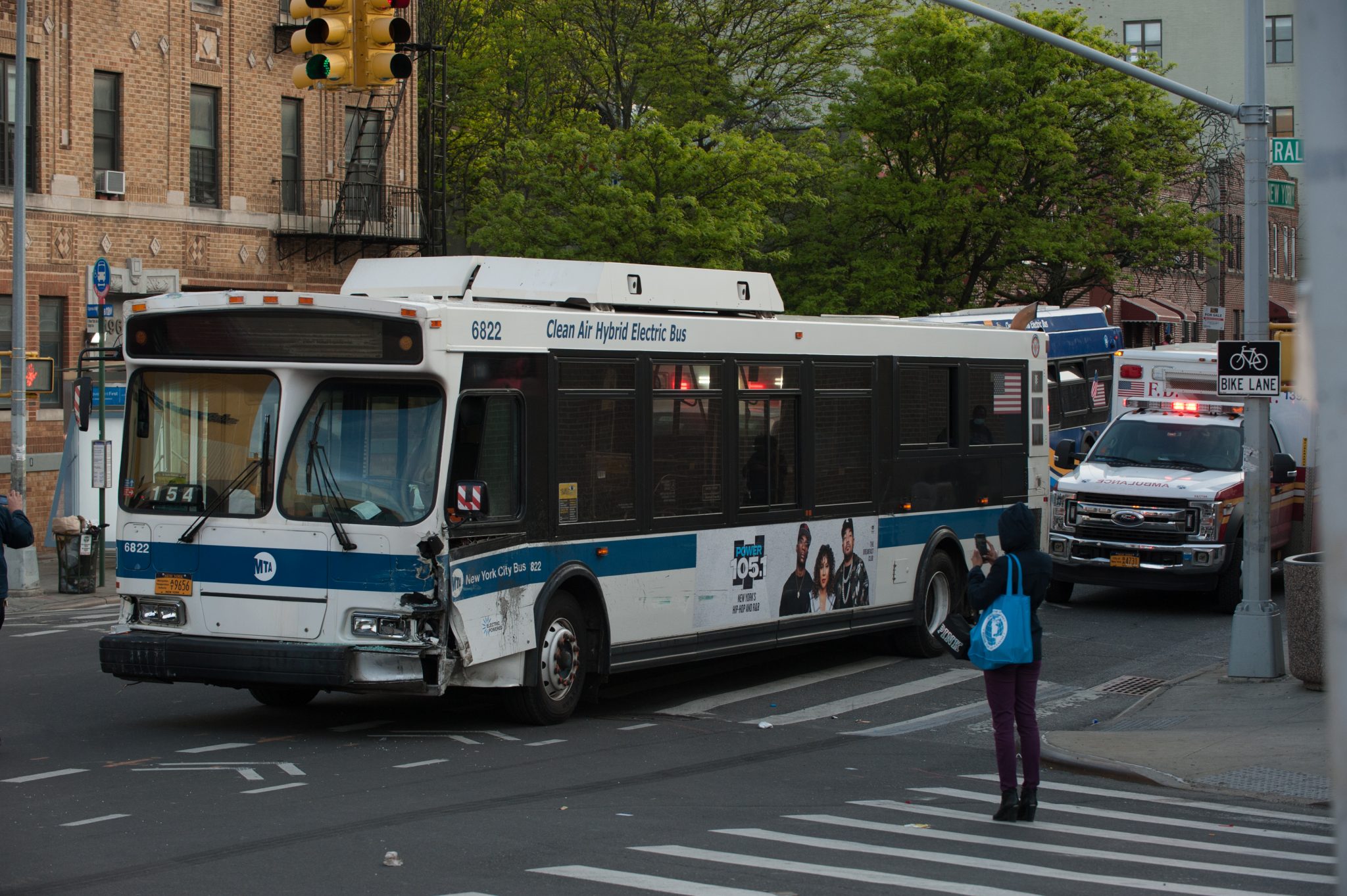 Out-of-control MTA bus rampages through Brooklyn street, leaving 11 ...