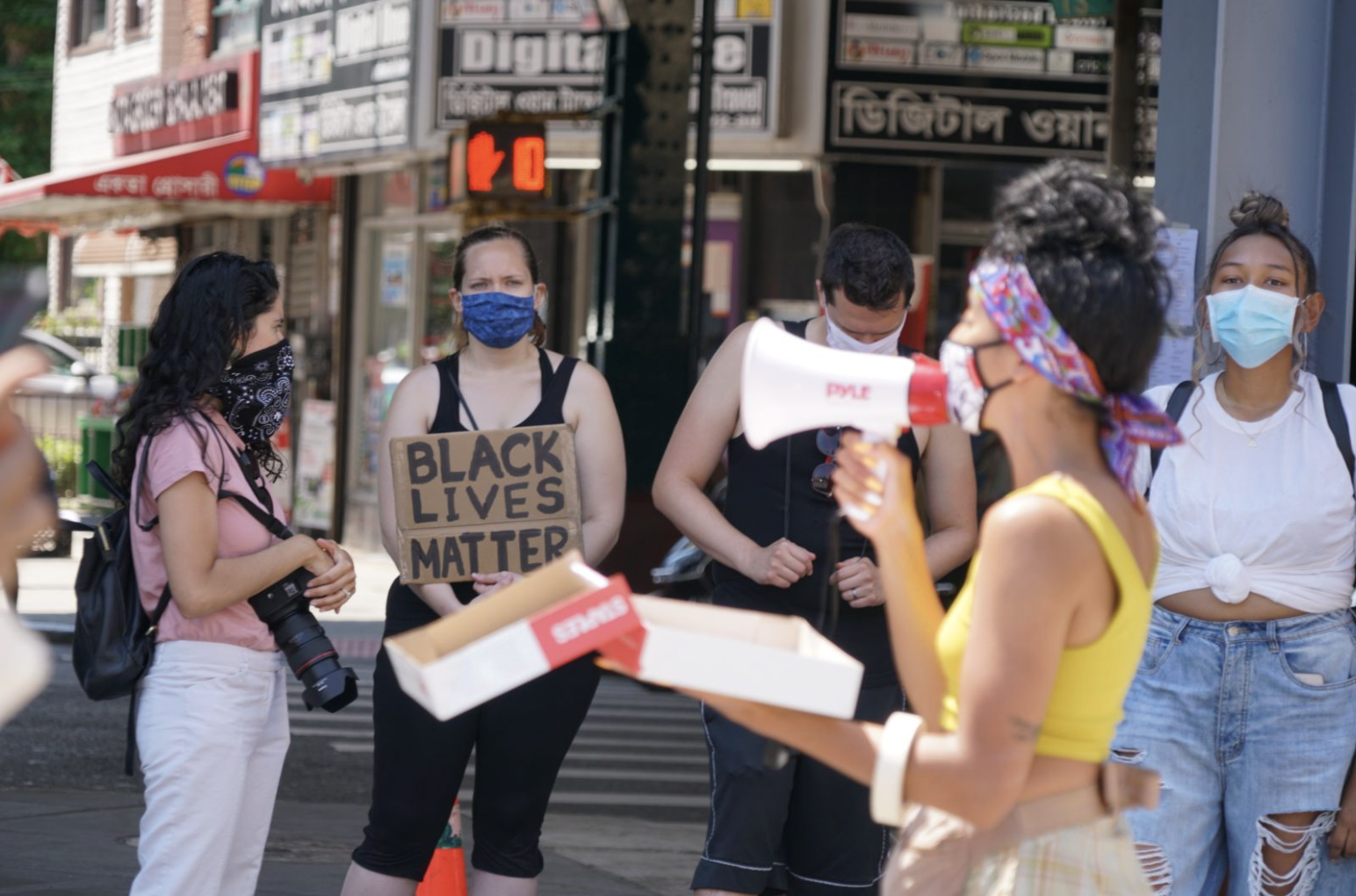 Activists in Queens call for justice and encourage residents to vote ...