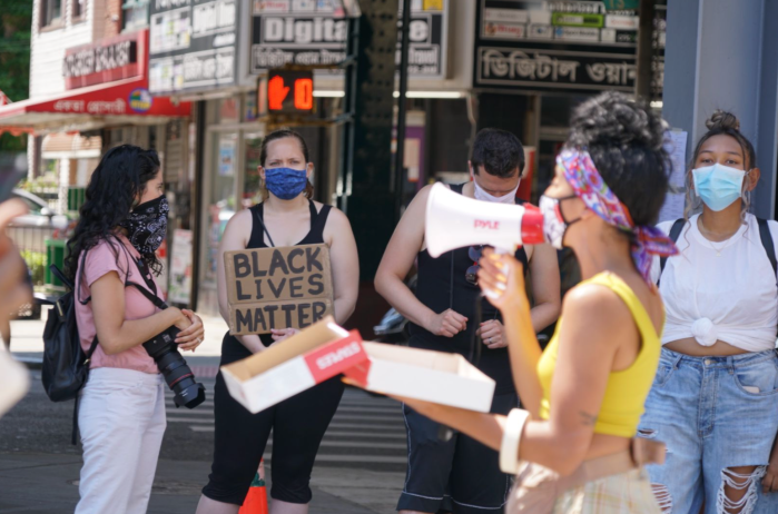 Hundreds march in opposition of the East Side Coastal Resiliency ...
