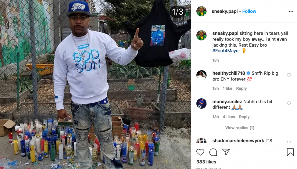 Brooklyn clothing designer and graffiti artist shot to death while ...