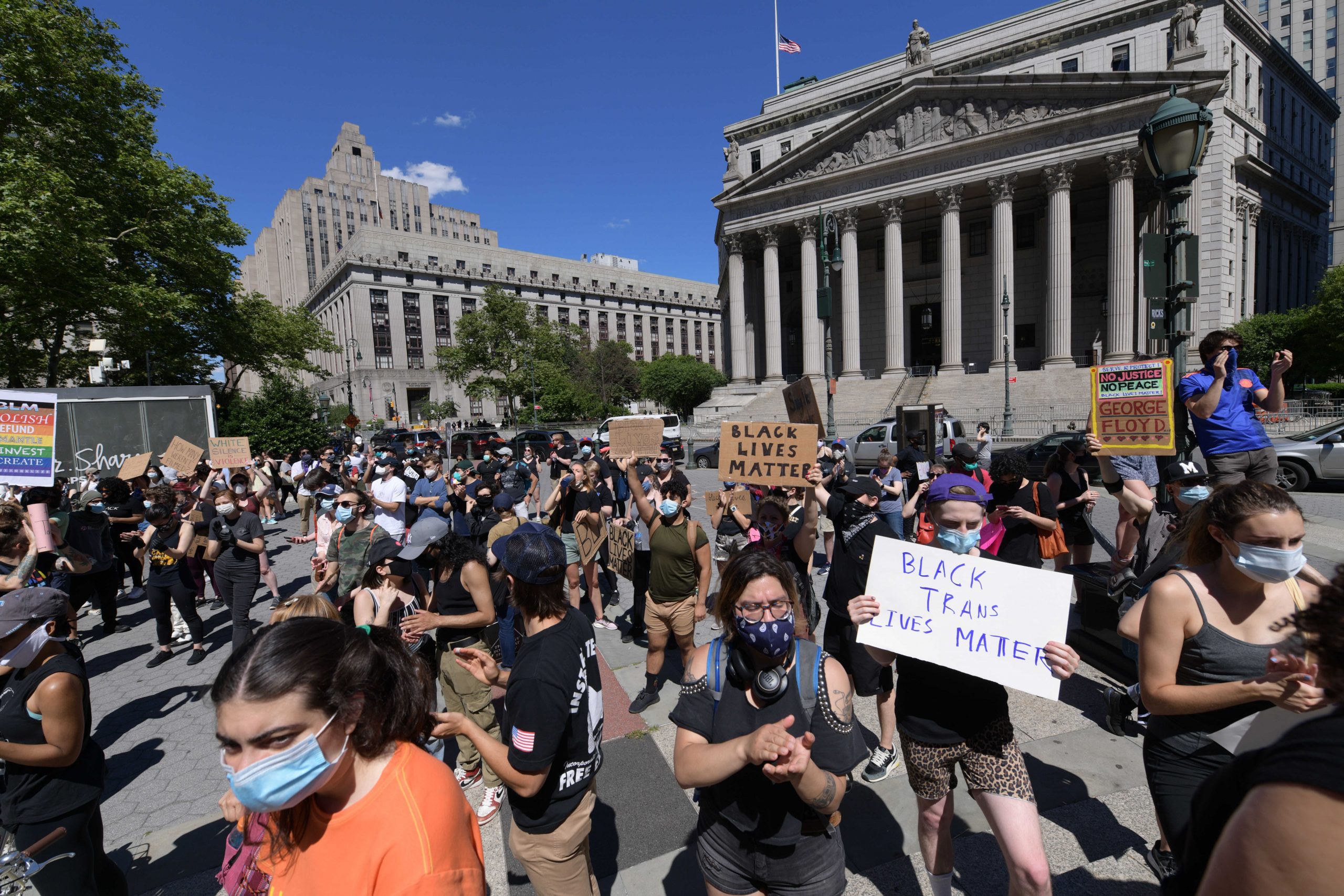 Protests continue in New York as marchers seek an end to criminal ...