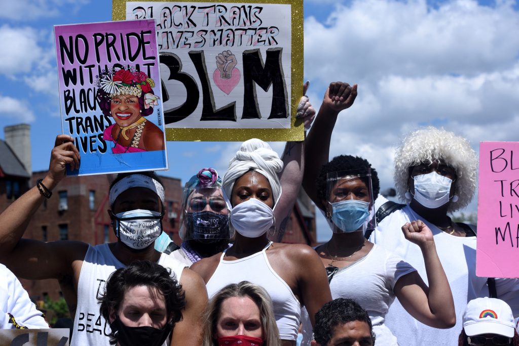 ‘No more rainbow capitalism’ as protests shine light on Black trans ...