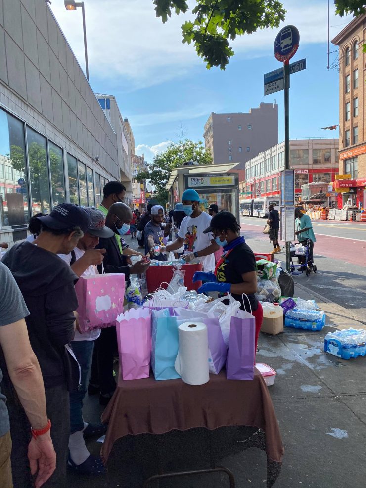 Brooklyn broadcaster feeds the homeless in Harlem as latest charity ...