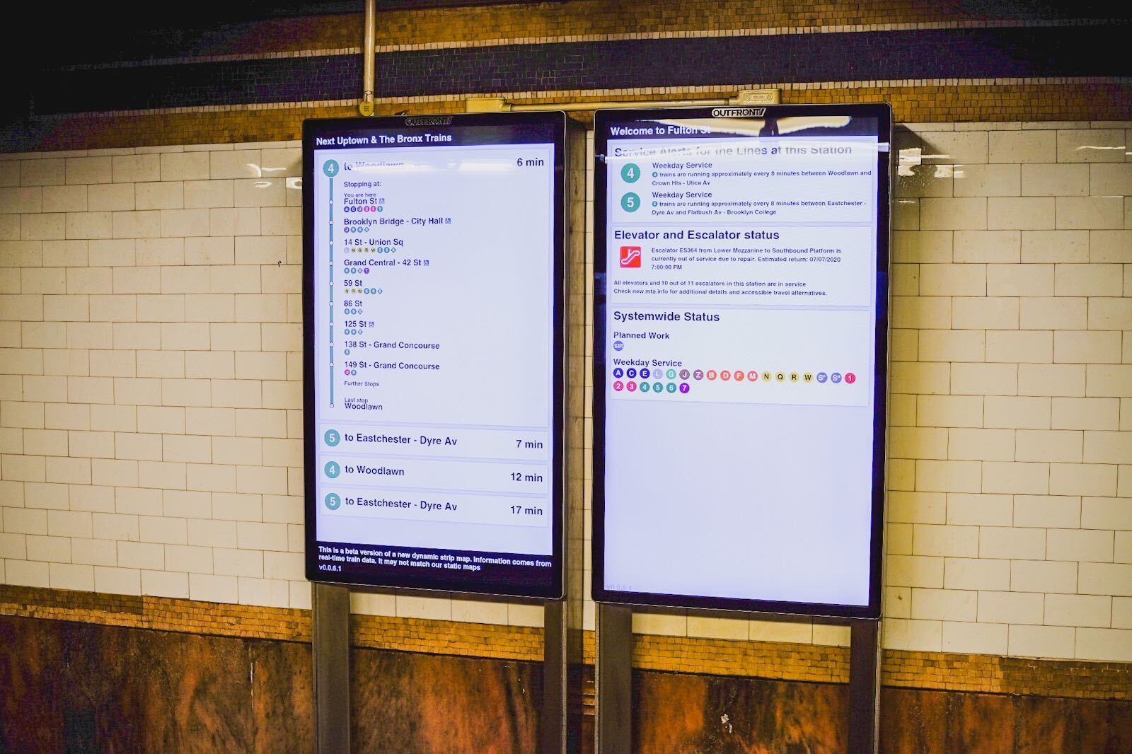 Screen time: MTA adds 9,000 digital panels to better inform riders and ...