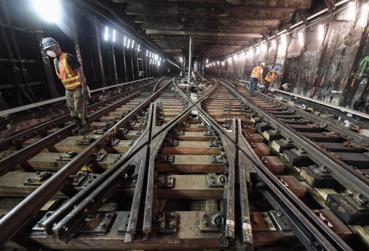 SEE IT: Get a closer look at the MTA's switch repairs on the 4-5-6 ...