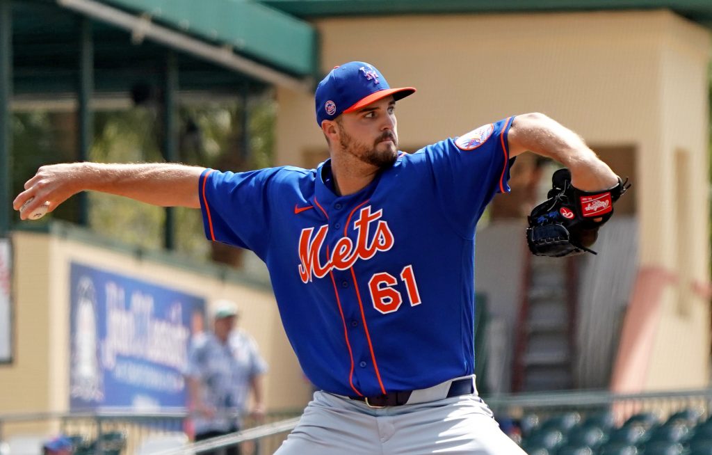 Mets still not committing to Walker Lockett as fifth starter despite ...
