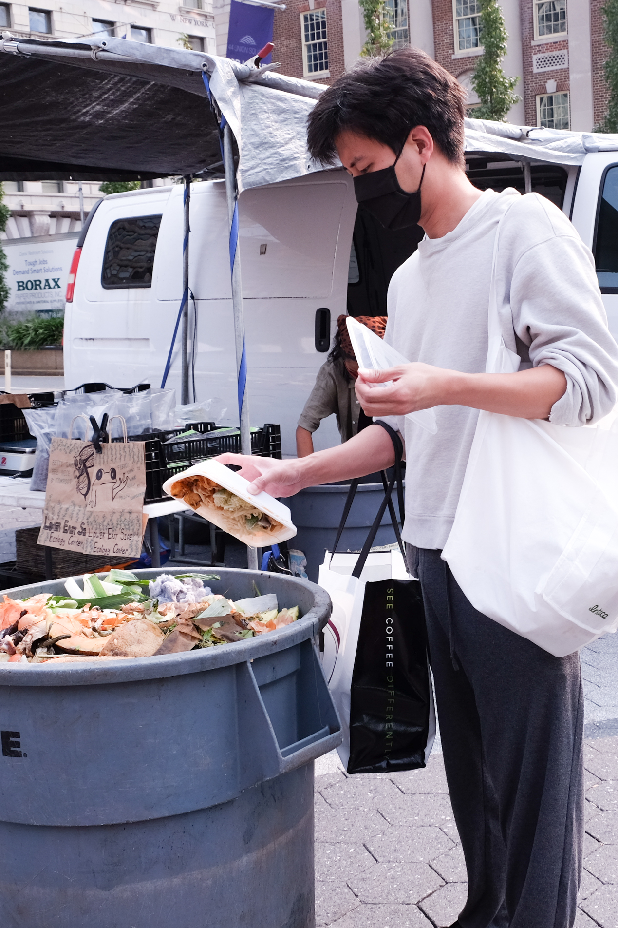Compost drop-off locations return to six Greenmarkets in New York City ...