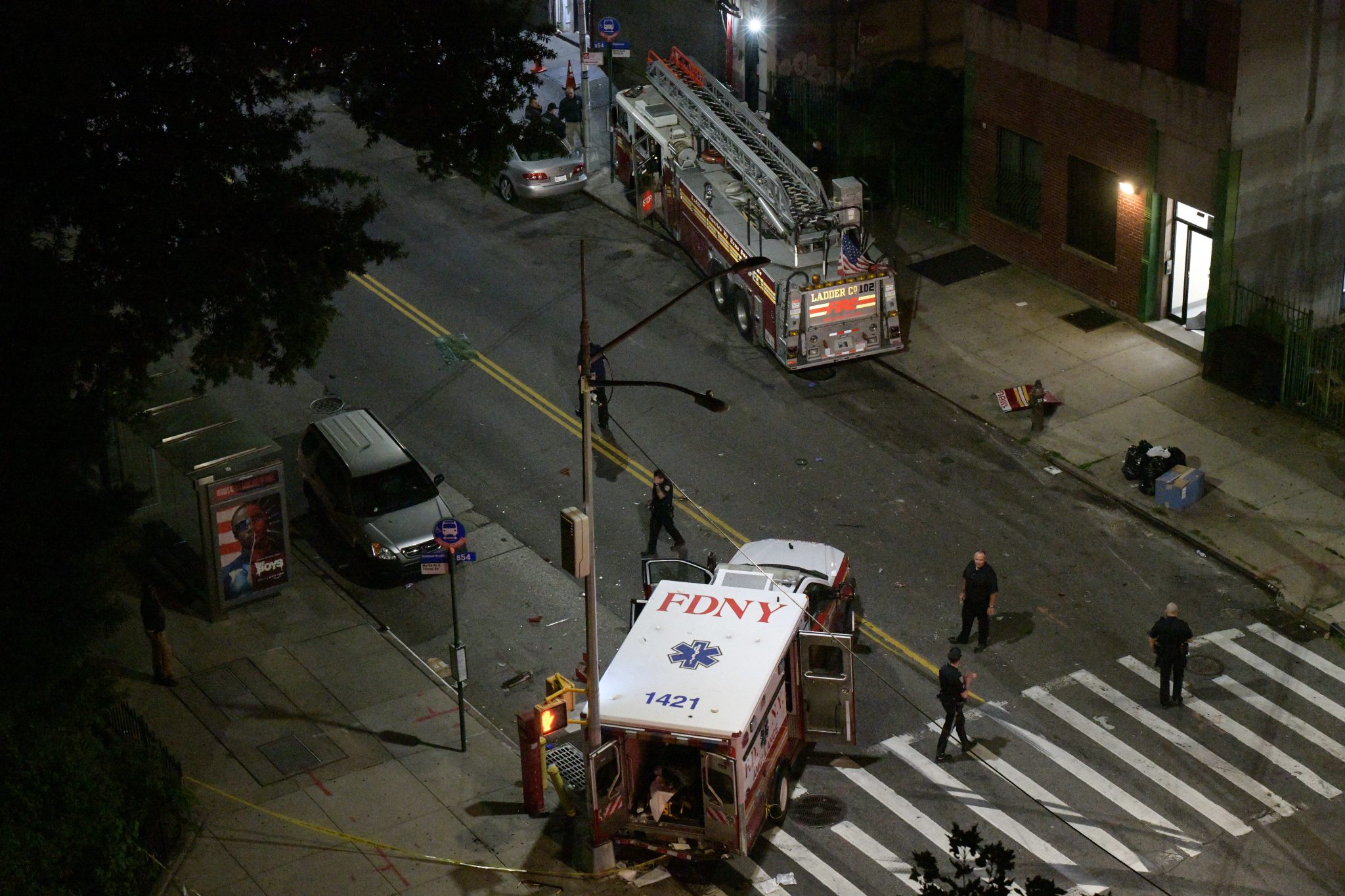 Horrific ambulance-firetruck crash in Brooklyn leaves one dead, 10 ...
