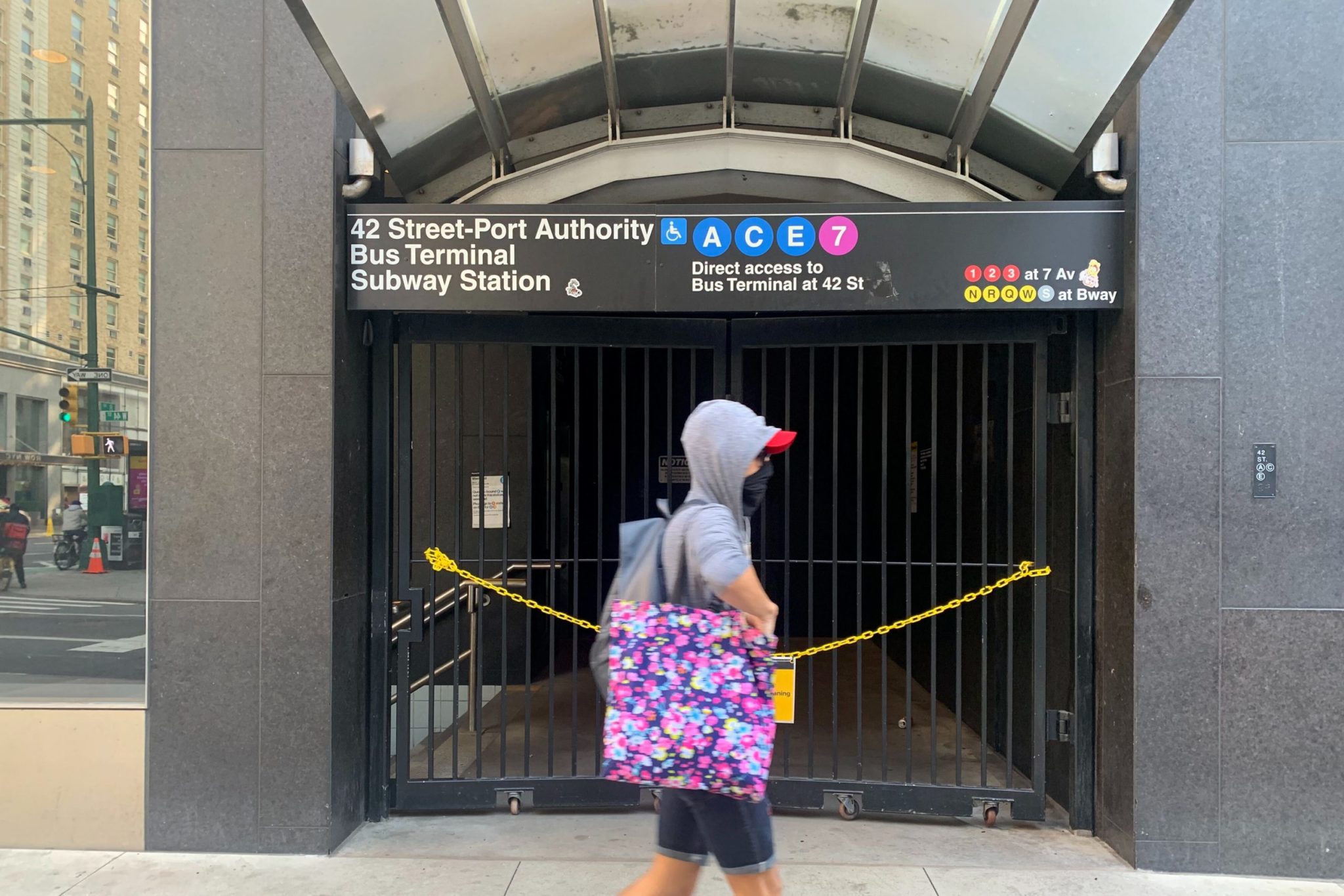 Closed private subway entrances give shuttered feel to Manhattan office ...