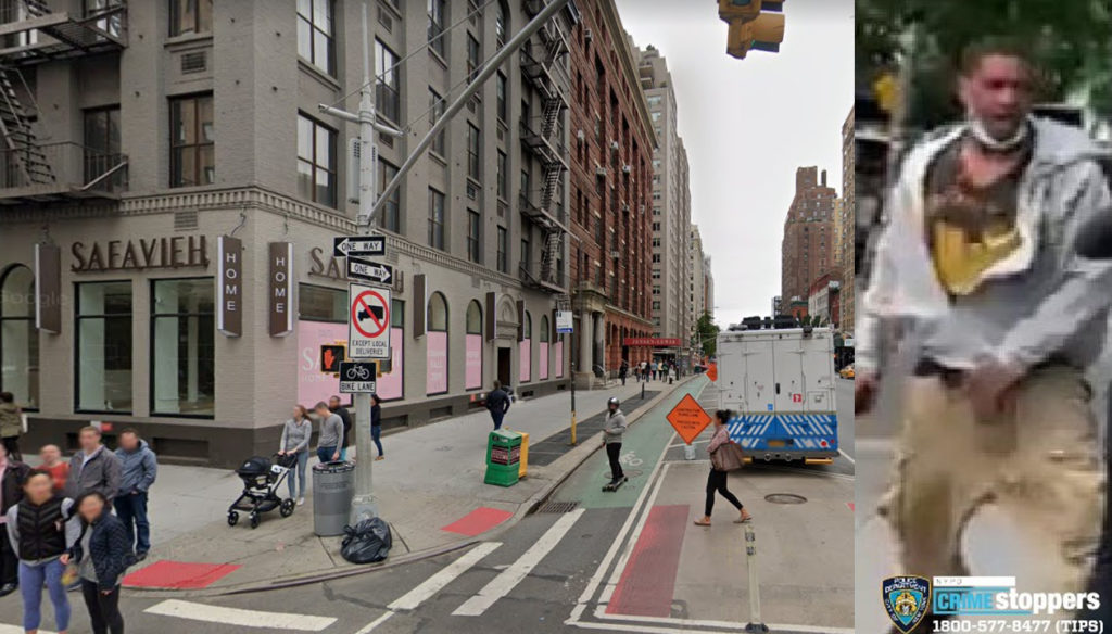 Suspect sought for assaulting man in Manhattan and saying racial slurs ...