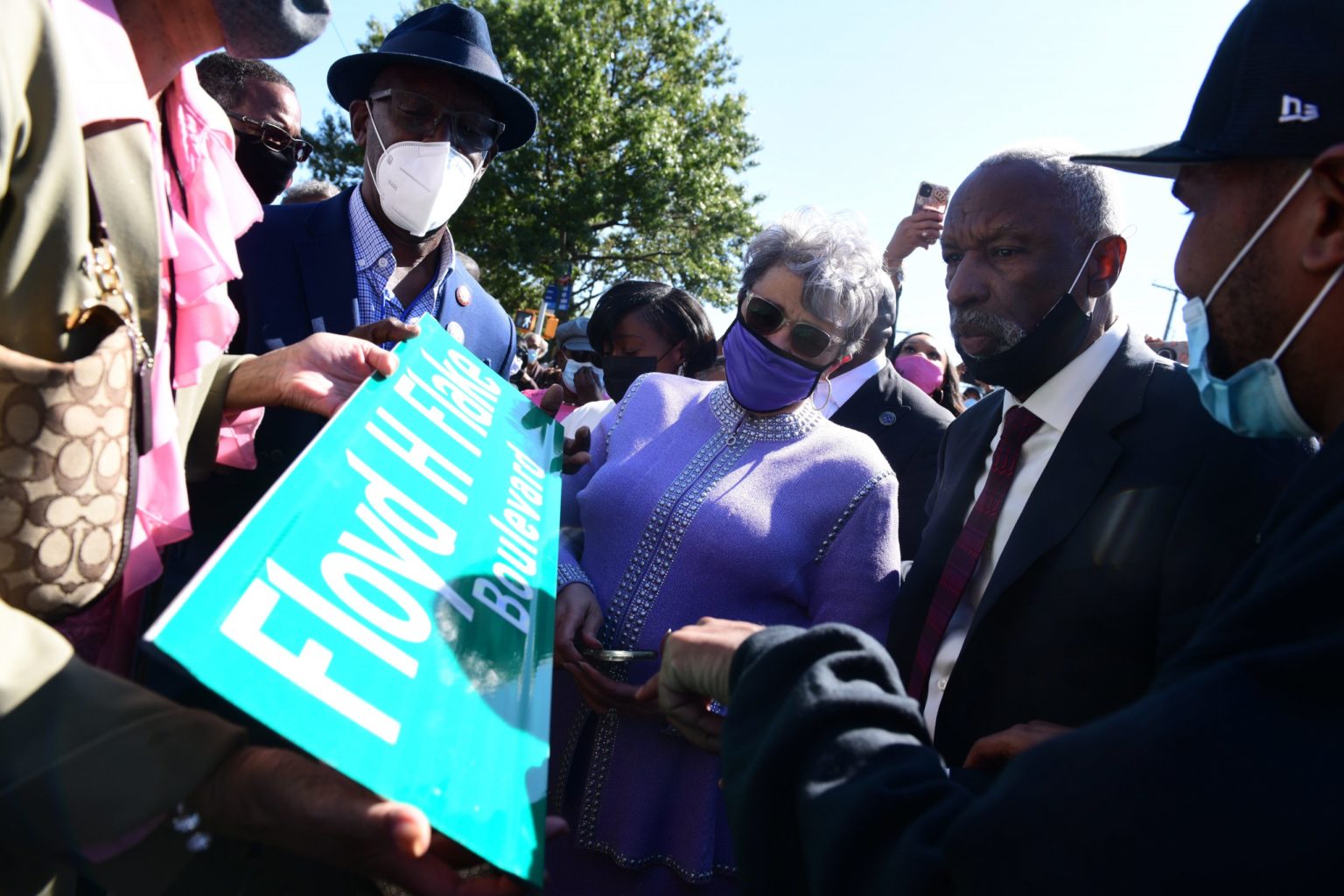 Hundreds jam Queens street for roadway renaming honoring longtime ...