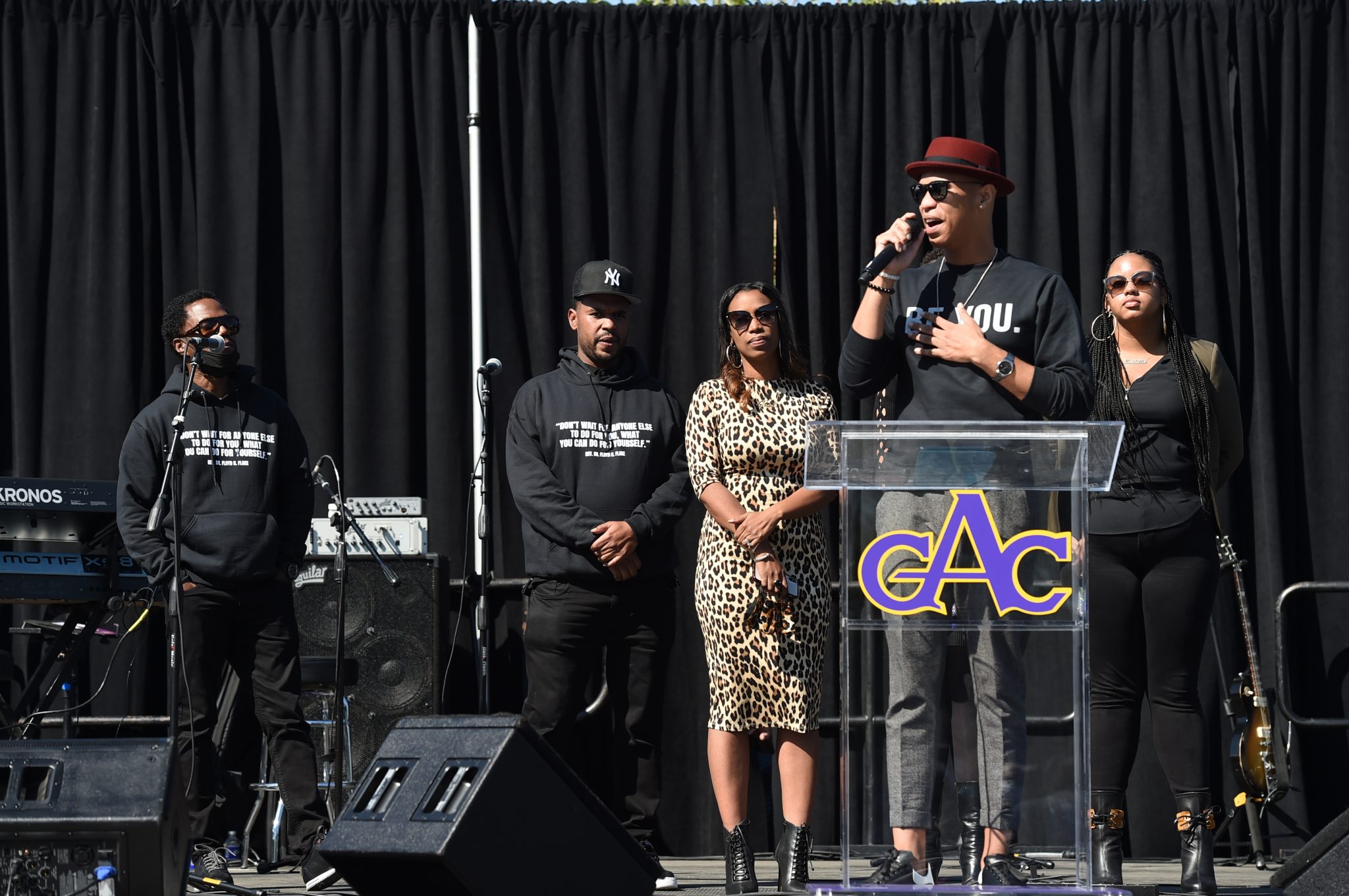 Hundreds come out for street renaming honoring longtime leader Floyd ...