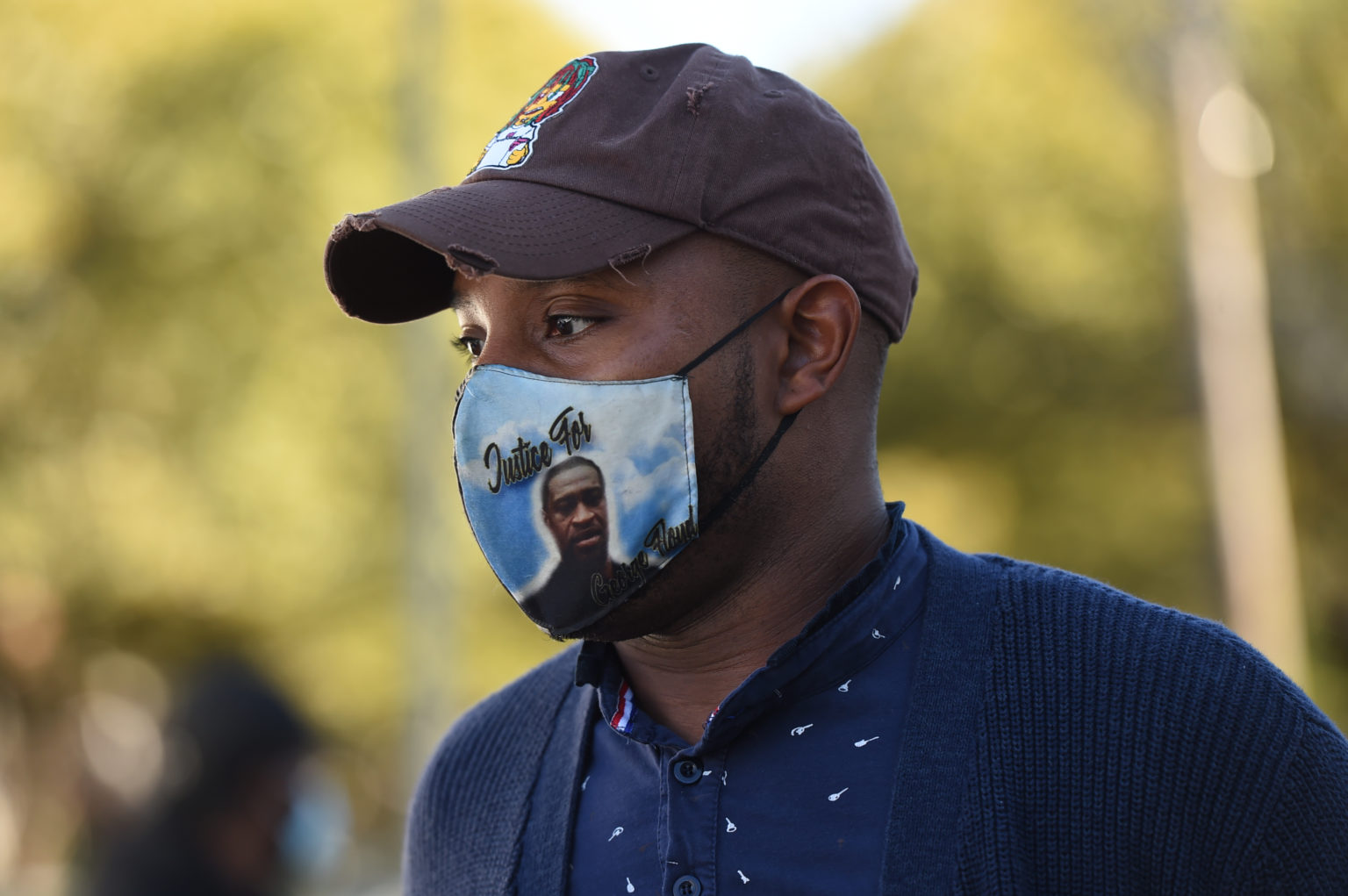 George Floyd’s brother joins Brooklyn vigil honoring birthday of police ...
