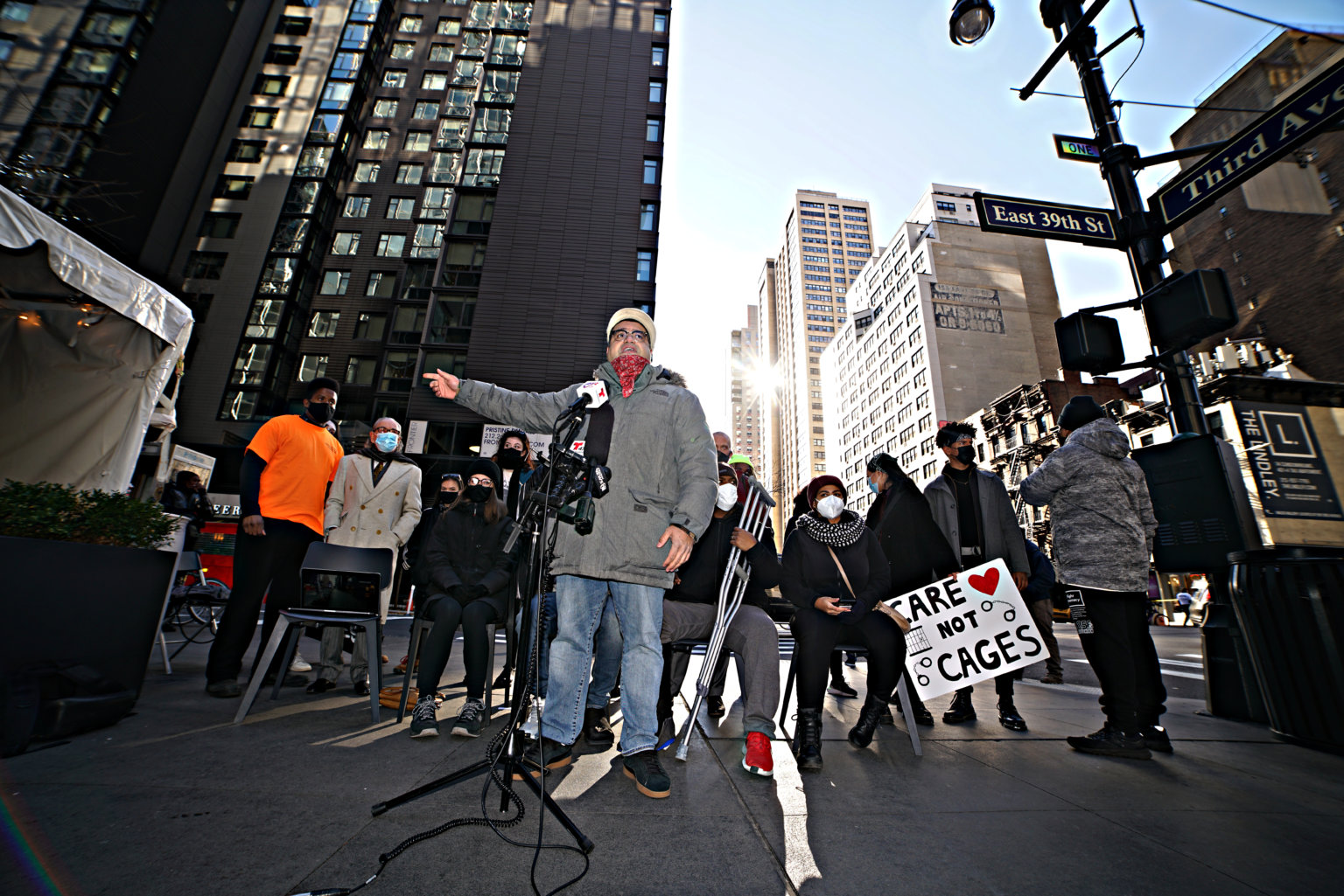 Victims in Manhattan protest hit-and-run seek justice and path forward ...