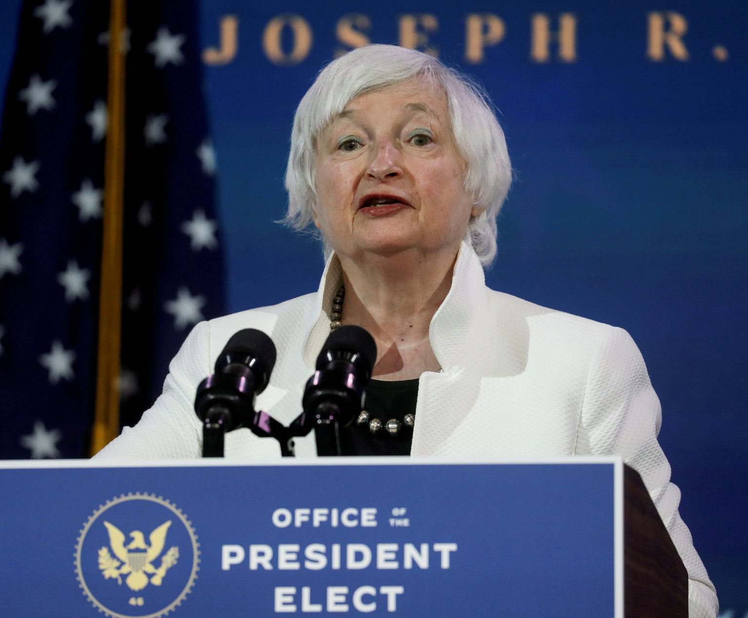 U.S. Senate votes overwhelmingly to confirm Yellen as first female ...