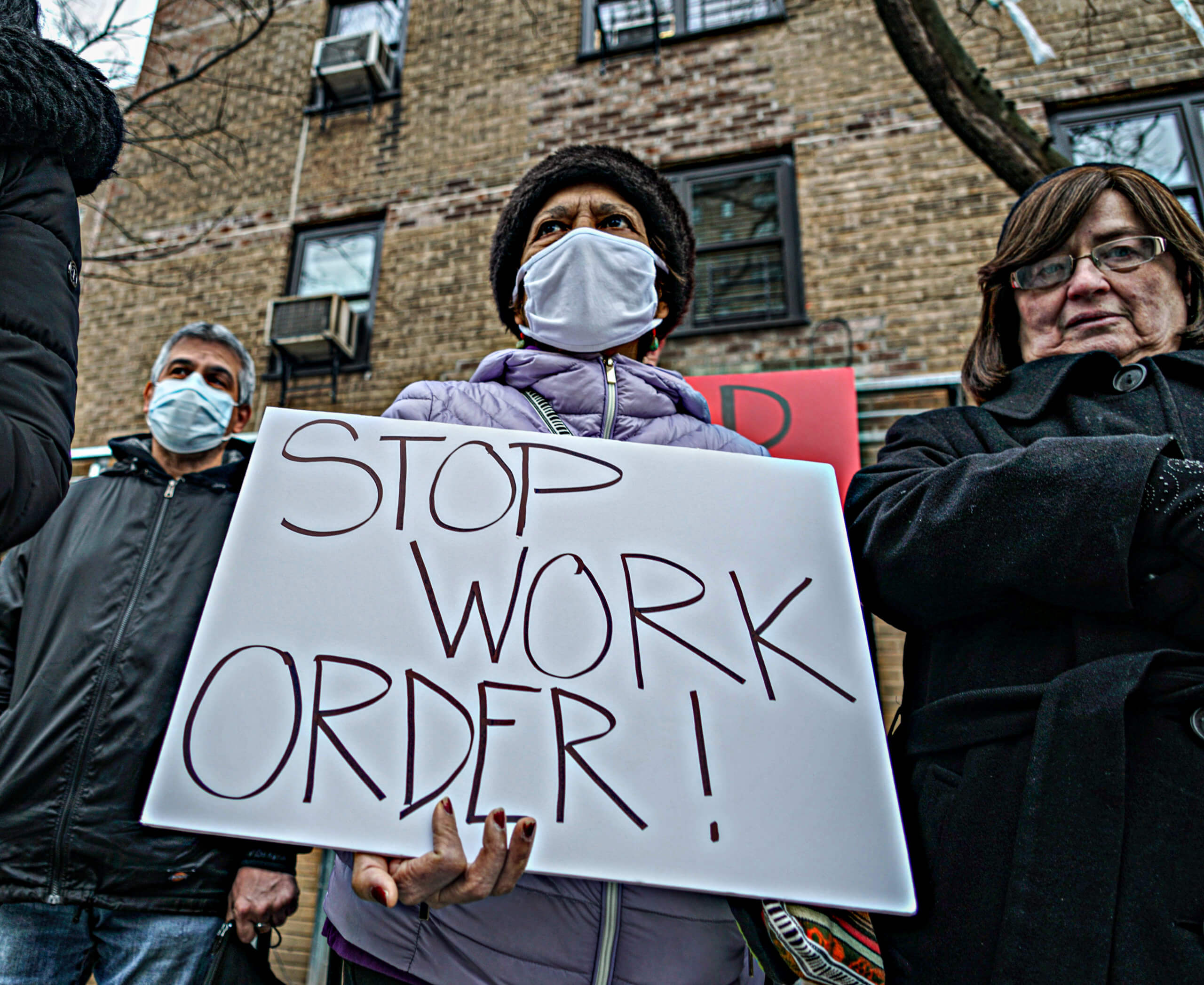 Brooklyn residents demand city issue order to stop Independence Towers ...