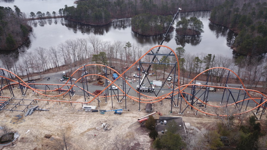 De politik Blog: New 130-foot 'Jersey Devil' roller coaster tops off at ...