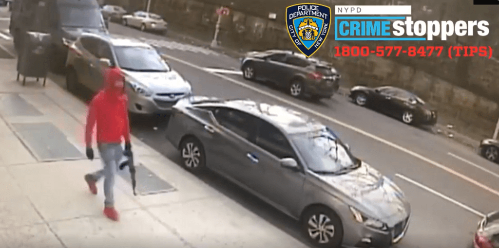 Video Shows Man Walking Down Bronx Street With Assault Rifle Amnewyork