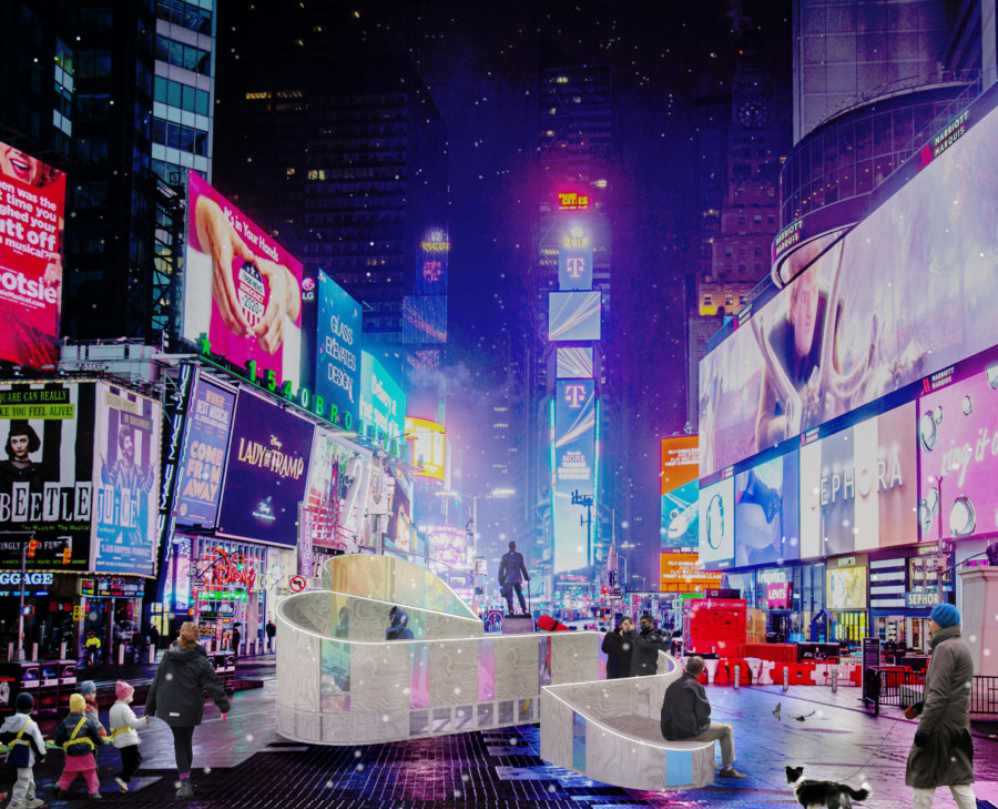 New interactive sculpture ‘Love Letters’ to come to Times Square next ...