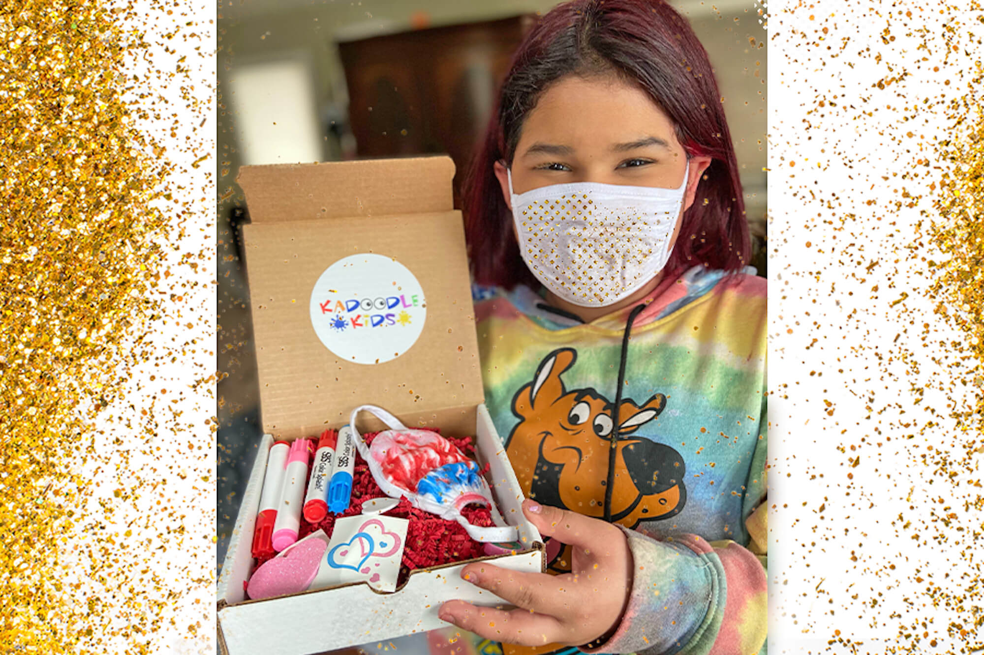 Mom-trepreneurs: Kadoodle Kids mask making kits creatively break COVID ...