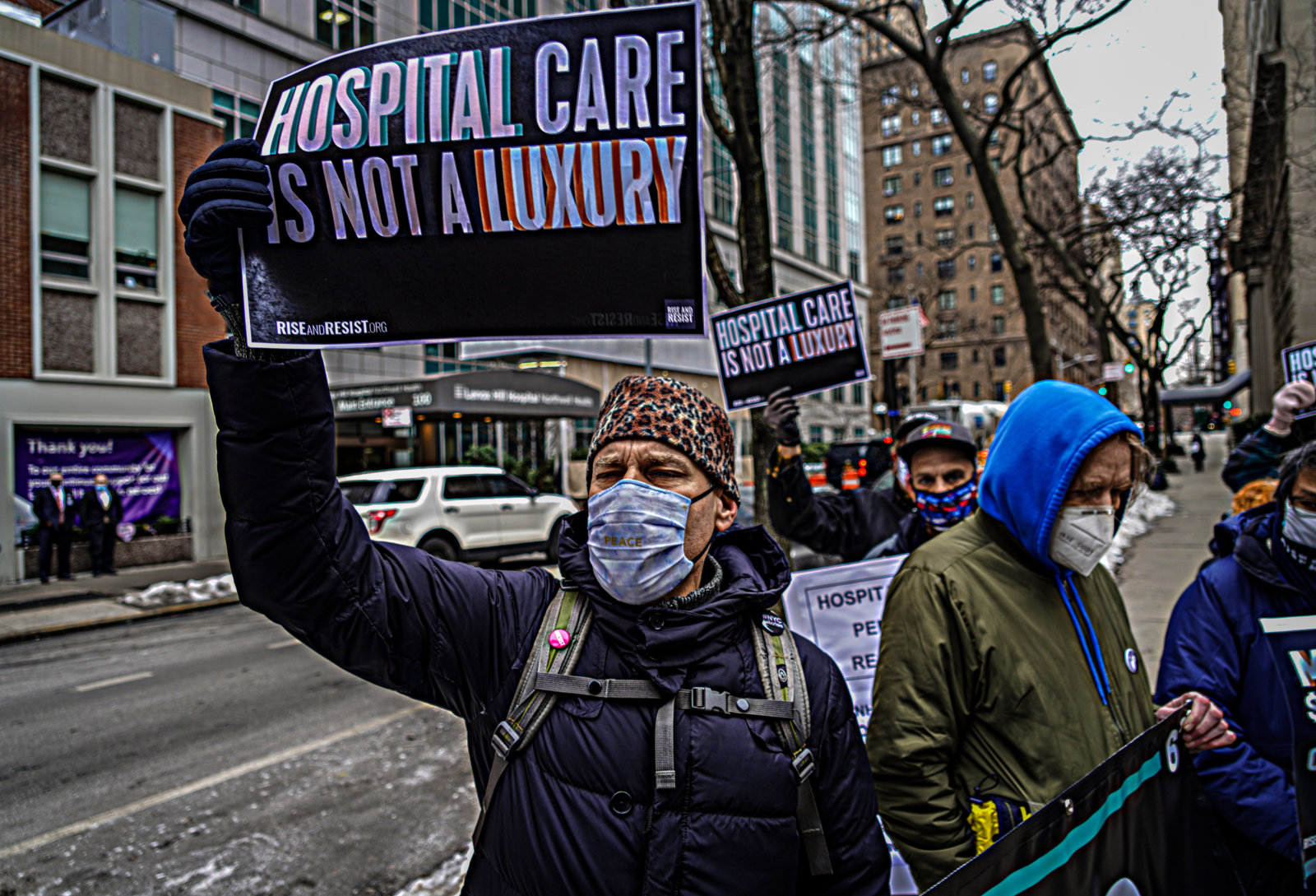 Beds not body bags: Queens protest group rallies in Manhattan to stop ...